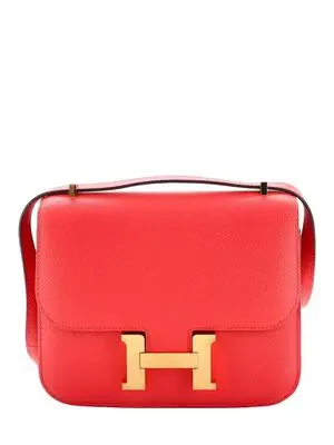HERMES Constance Bag Epsom 18 - Rouge Pivoine