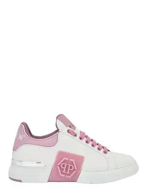 Philipp Plein Phantom Kick$ Low-top Sneakers - White