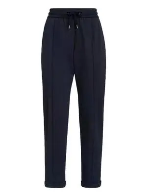 Brunello Cucinelli Drawstring Trousers - Blue