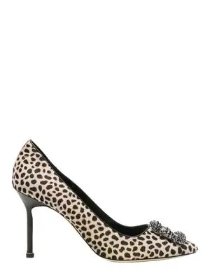 Manolo Blahnik Hangisi Pumps - Neutrals