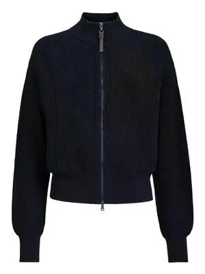 Brunello Cucinelli Zip-fastening Cardigan - Blue