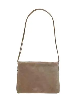 Brunello Cucinelli Suede Shoulder Bag - Neutrals