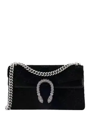 GUCCI Dionysus GG Velvet Small Crossbody Bag