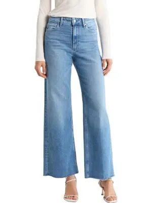 PAIGE Anessa High-Waist Wide-Leg Jeans