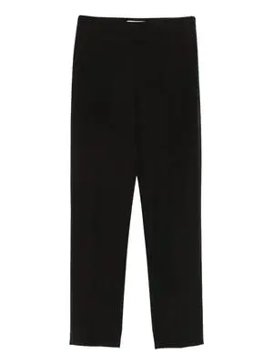 PT TORINO Split-hem Trousers - Black