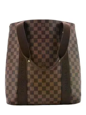 LOUIS VUITTON Cabas Beaubourg Damier Tote Bag - Brown
