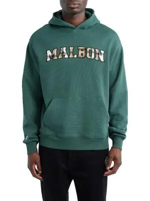 MALBON Fesque Preston Hoodie - Hunter Green