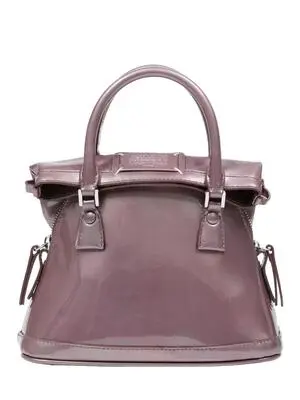 MAISON MARGIELA Mini 5ac Tote - Purple