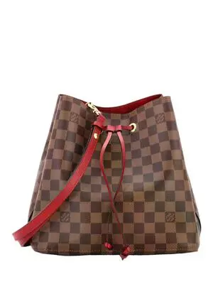 LOUIS VUITTON Néonoé Handbag Damier Leather Mm - Brown