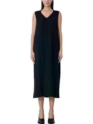 LIMI FEU V-Neck Knitted Midi Dress