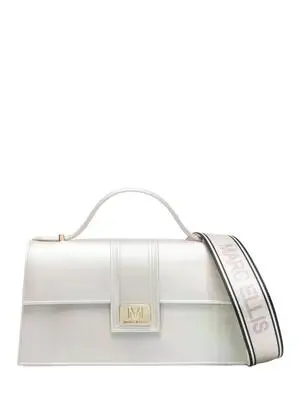 MARC ELLIS Logo-appliqué Cross-body Bag - Neutrals