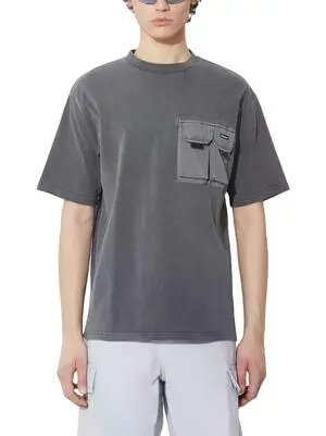 MANASTASH Patch-pocket T-shirt - Grey