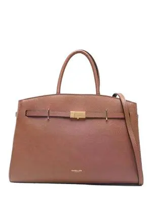 DEMELLIER Midi Hudson Tote Bag - Brown