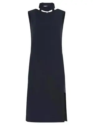 GLORIA COELHO Halterneck Dress - Black