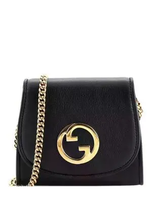 Gucci Blondie Nm Wallet On Chain Medium - Black