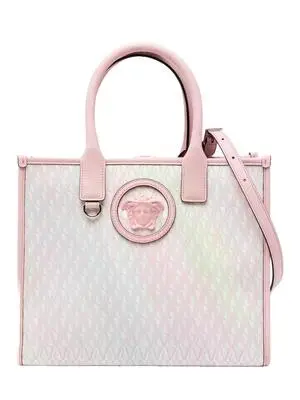 Versace Small Allover La Medusa Tote Bag - Pink