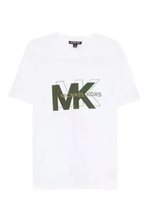 Michael Kors Logo-embossed T-shirt - White