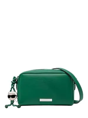 Karl Lagerfeld Ikon Smooth Slim Camera Bag - Green