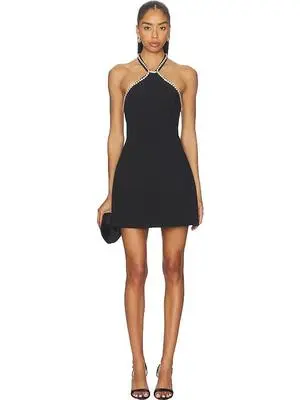 Majorelle Lisa Mini Dress - Black