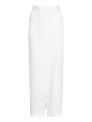 GLORIA COELHO Back-pocket Trousers - White