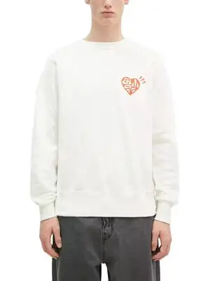 HUMAN MADE Heart-graphic Sweatshirt - White