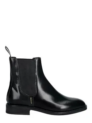 Gant Pull Tab Chelsea Boots - Black