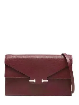TOM FORD Mini Aube Flap Clutch Bag - Red