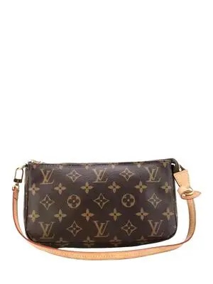LOUIS VUITTON Pochette Accessoires Nm Monogram Clutch - Brown