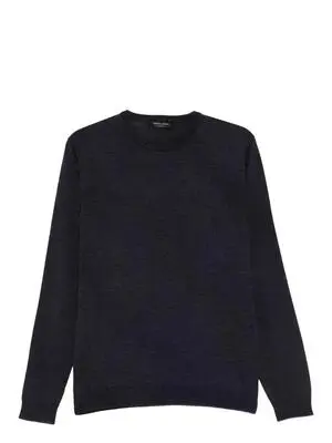 ROBERTO COLLINA Crew-neck Sweater - Blue