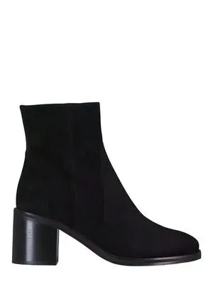 Aquatalia Block-heel Ankle Boots - Black