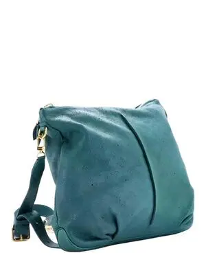 LOUIS VUITTON Selene Handbag Mahina Leather Mm Hobo Bag - Green