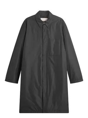 JIL SANDER Nylon Car Coat - Black