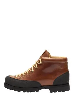 Drole De Monsieur X Paraboot Yosemite Leather Boot - Cognac