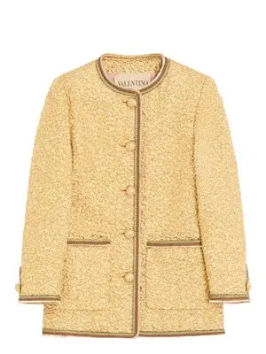 Valentino Garavani Trim Jacket - Metallic