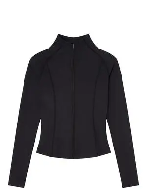 SISTERLY TRIBE Softsculpt Zip Jacket - Black