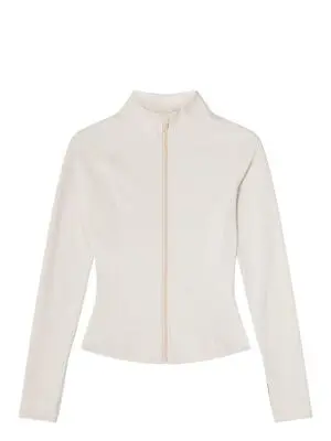SISTERLY TRIBE Softsculpt Zip Jacket - Cream