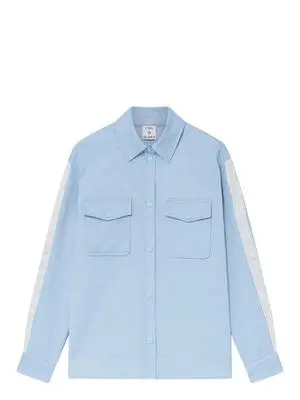 Casablanca Monogram Long-sleeve Shirt - Blue