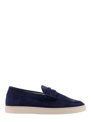 Brunello Cucinelli Suede Loafers - Blue