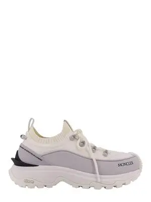 Moncler Trailgrip Lite3 Technical Fabric Sneakers - White