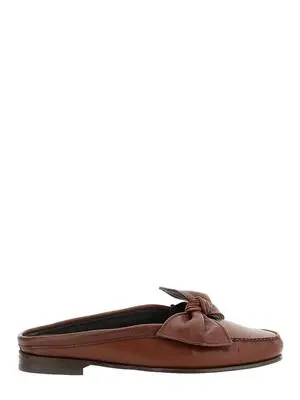 Hereu Corbati Mule Shoes - Brown