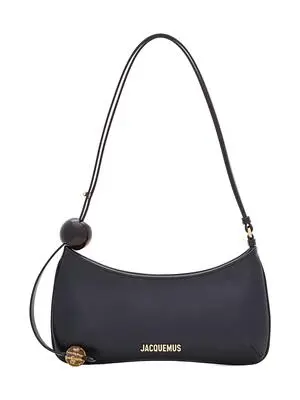 Jacquemus Le Bisou Pearl Bag - Black