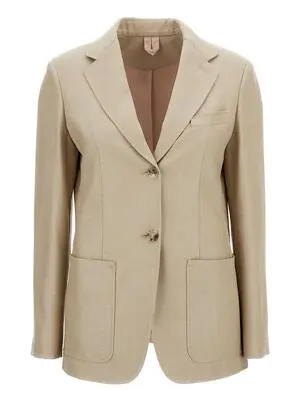 Max Mara Single-breasted Jacket - Beige