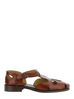Hereu Floreta Slim Sandal - Brown