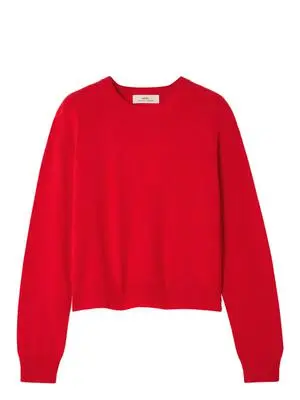 Arch4 Organic Cashmere Crewneck Sweater - Red