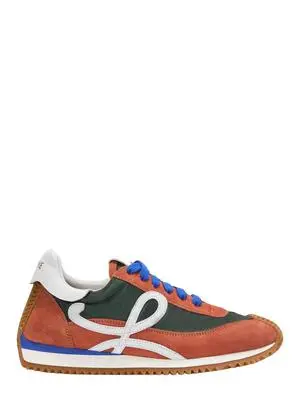 Loewe Flow Runner 2.0 Sneakers - Khaki/orange