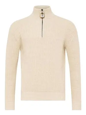 JW Anderson Half-zip Jumper - Ivory