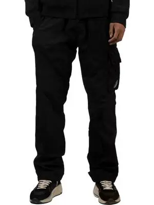 C.P. COMPANY Chrome-r Ergonomic Cargo Lens Pants - Black