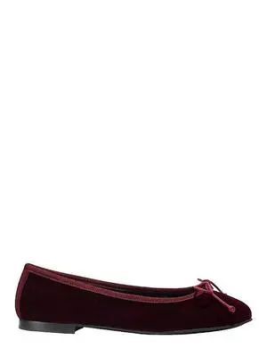 MARGAUX LONNBERG The Demi Flats - Burgundy Velvet