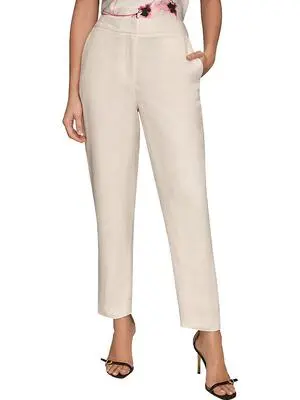 Donna Karan New York Slim Ankle Pant - Cream