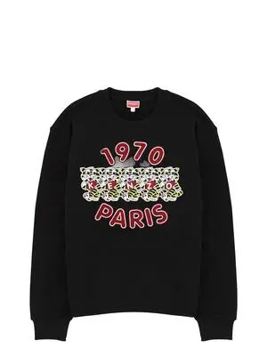 Kenzo Sweatshirt With Graphic - Black